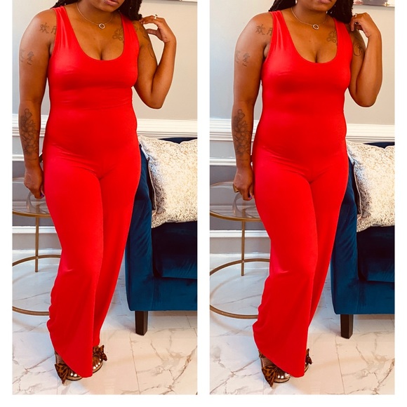 Pants & Jumpsuits | Camille Red | Poshmark